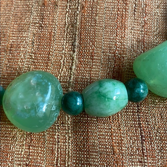 Jewelry | Pretty Green Stone Necklace | Poshmark